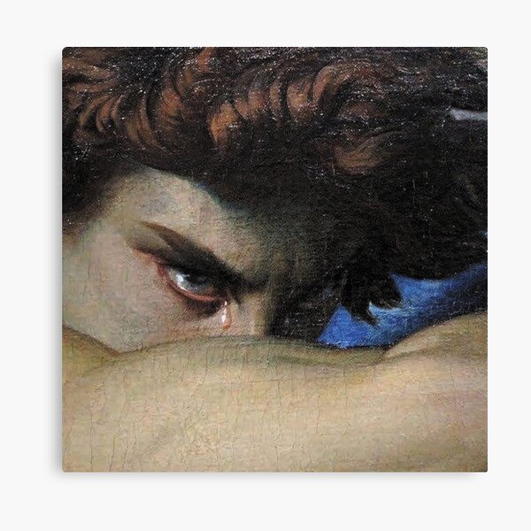 "Crying renaissance man" Canvas Print for Sale by BigMalainZone | Redbubble