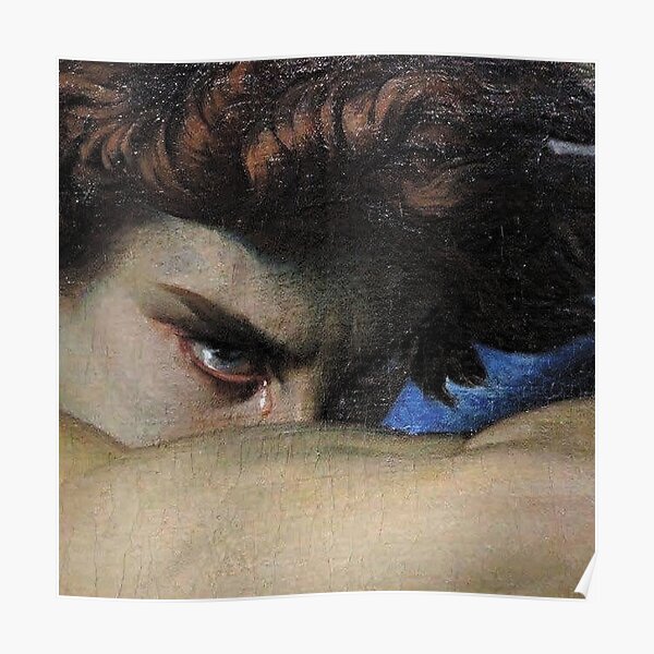 "Crying renaissance man" Poster by BigMalainZone | Redbubble