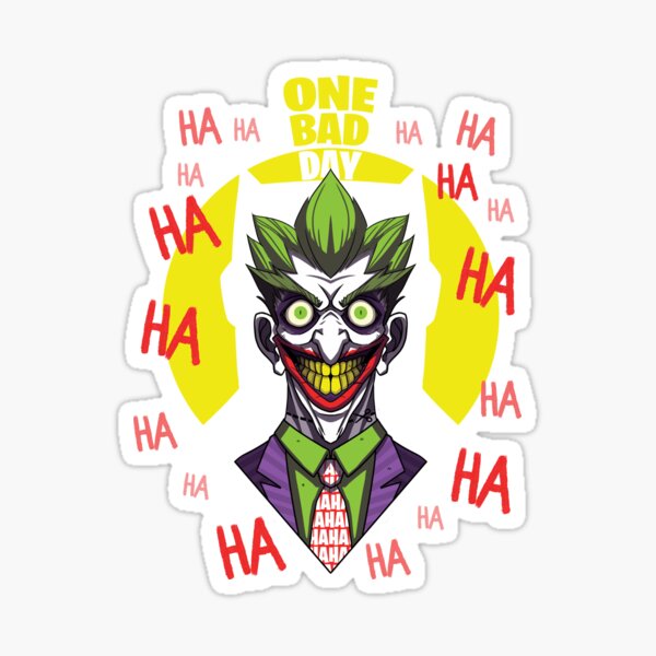 "One bad day" Sticker by TheTeenosaur | Redbubble