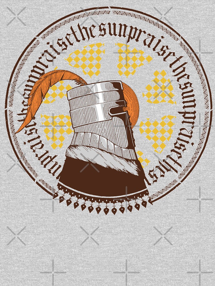 "Sun Knight" T-shirt for Sale by findtees | Redbubble | dark souls t ...