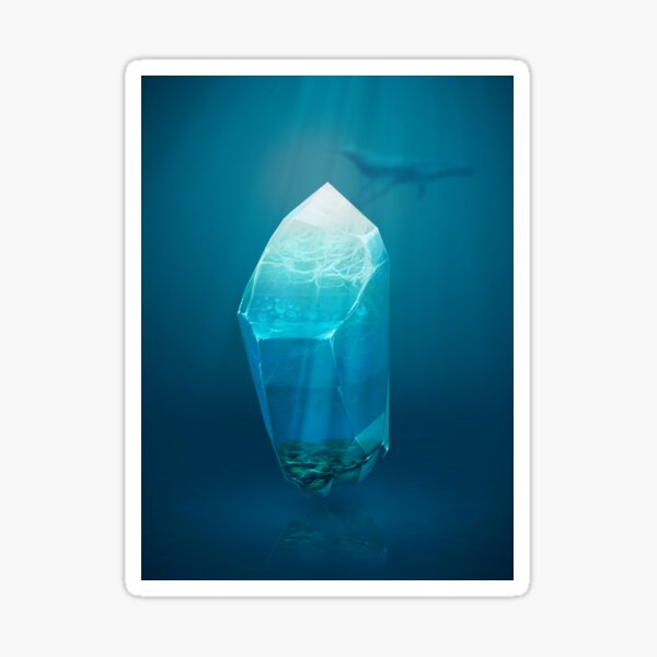 "Ocean Emerald" Sticker for Sale by ExitMothership- | Redbubble