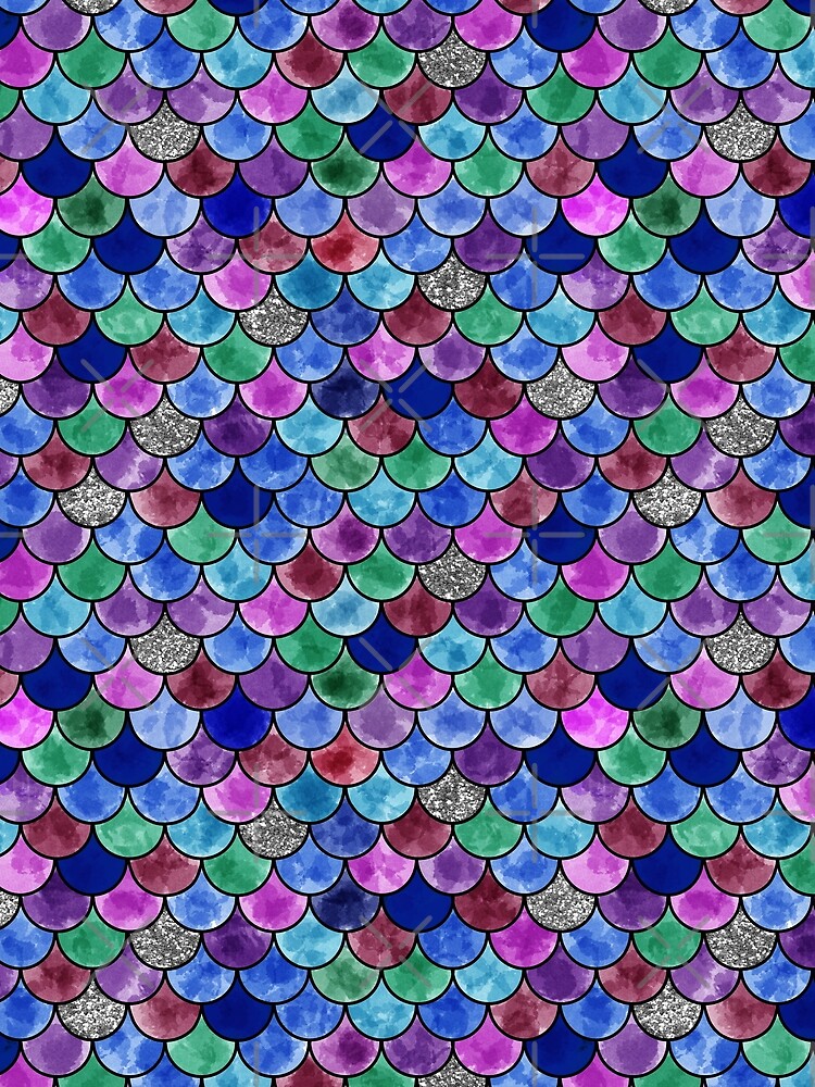 Rainbow Fish Skin 3D T-Shirt, Halloween Cosplay 3D T-Shirt, All Over ...