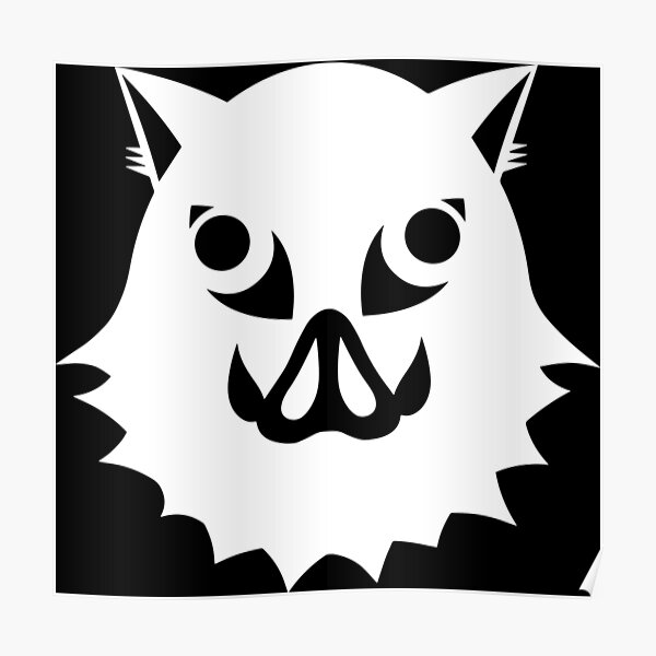 "inosuke" Poster by benoixio | Redbubble