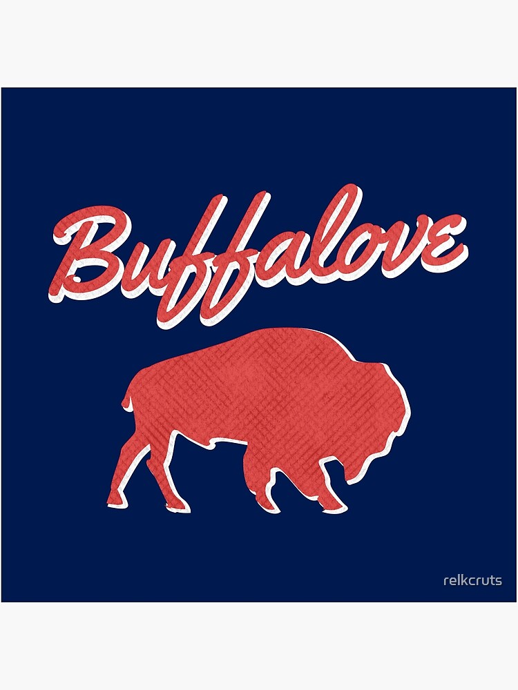 "Buffalove" Throw Pillow by relkcruts | Redbubble