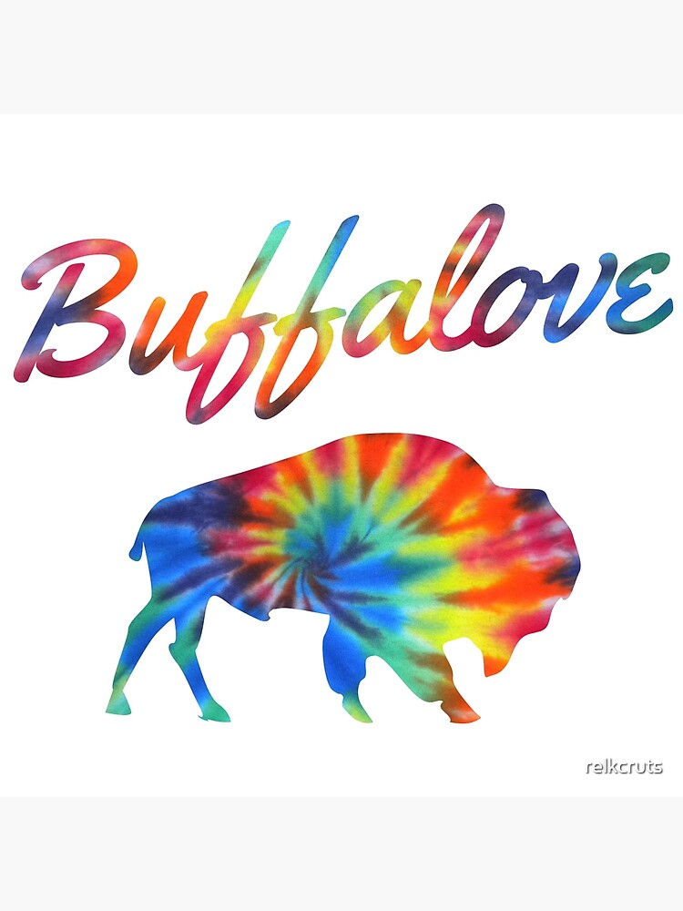 "Buffalove Tie Dye" Art Print for Sale by relkcruts | Redbubble
