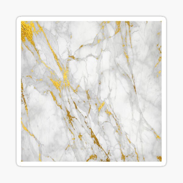 "White marble abstract " Sticker by iclipart | Redbubble