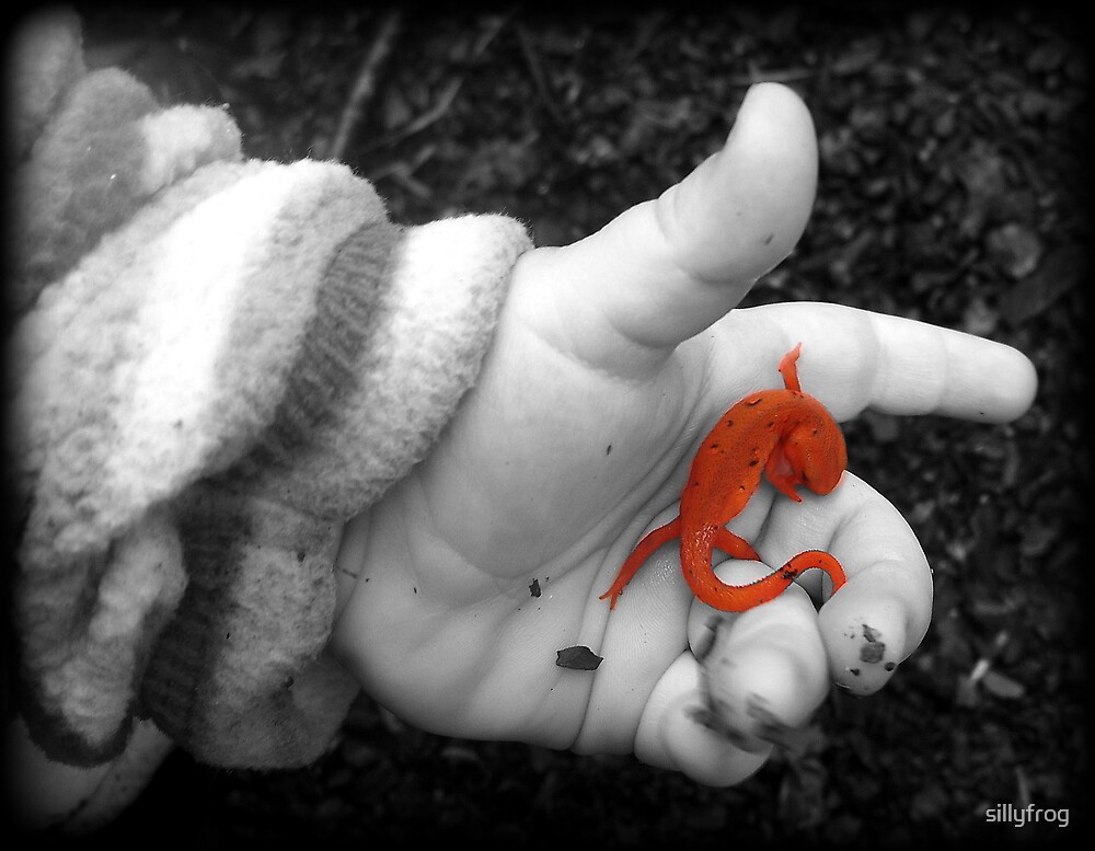 "Smallest hand...biggest World" by sillyfrog | Redbubble