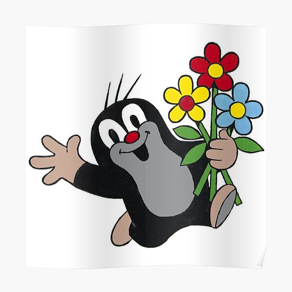 Poster: Krtek | Redbubble