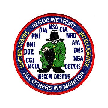 "United States Intelligence" Sticker for Sale by lawrencebaird | Redbubble