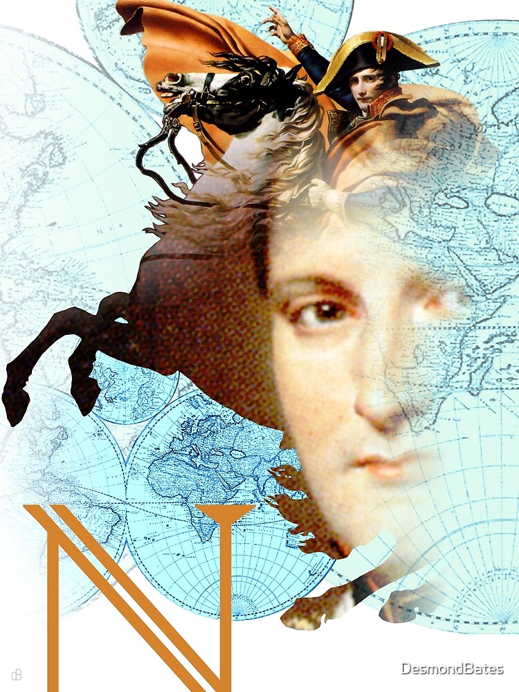 "Napoleon Bonaparte Collage Portrait" Poster for Sale by DesmondBates ...