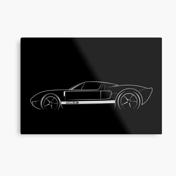 Ford Gt40 Metal Prints | Redbubble