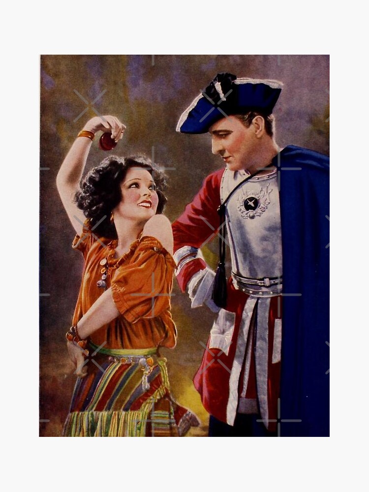 "JOHN BARRYMORE & ARMIDA 1930's movie poster art" Sticker for Sale by ...