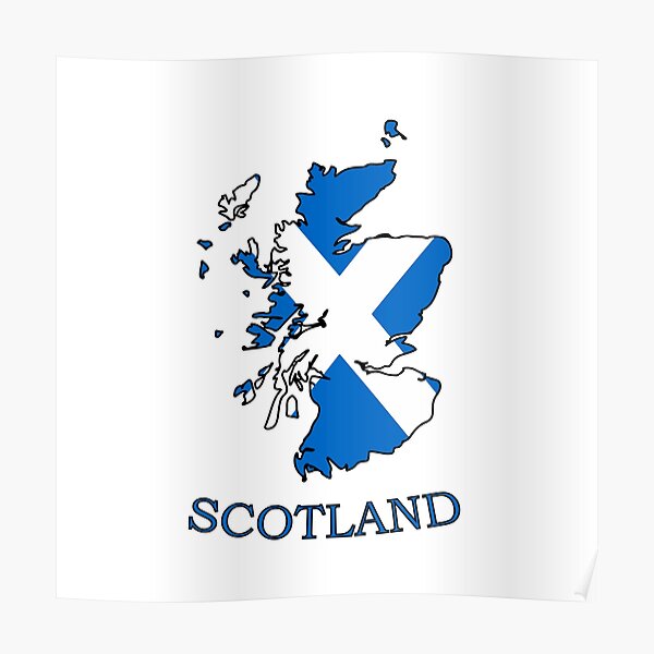 "Scotland-logo" Poster for Sale by Iskanderox | Redbubble