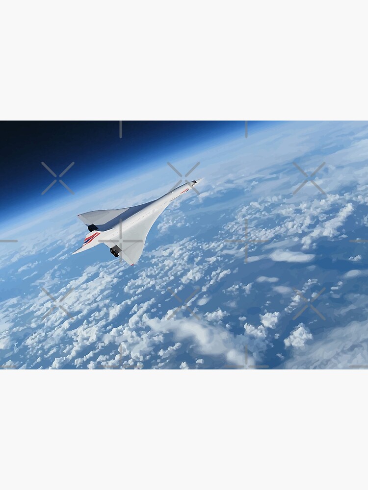 "Concorde "Earth Curvature"" Art Board Print for Sale by ...