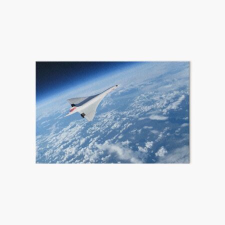 "Concorde "Earth Curvature"" Art Board Print for Sale by ...
