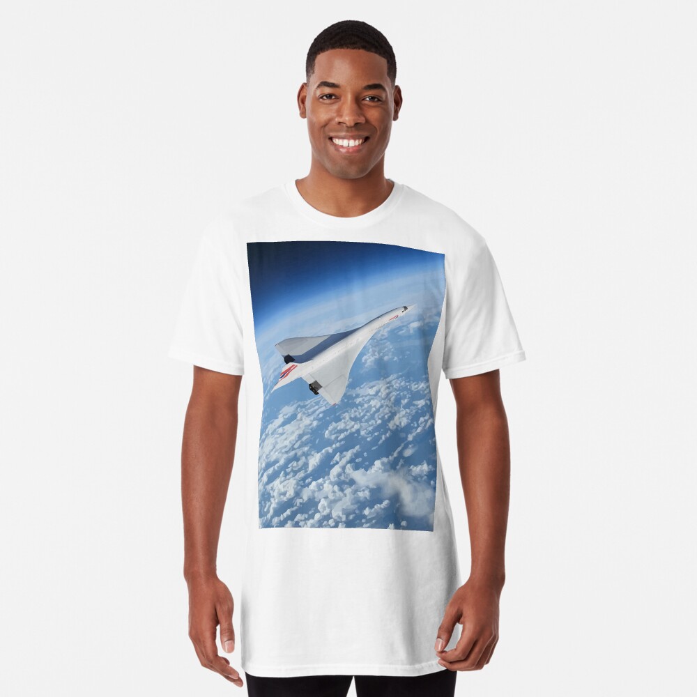 "Concorde "Earth Curvature"" Sticker for Sale by Speedbirddesign ...