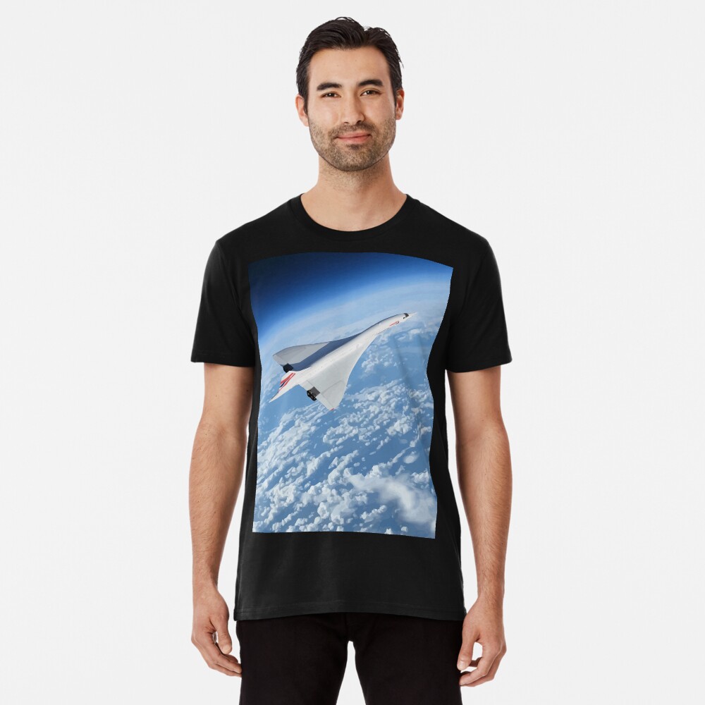 "Concorde "Earth Curvature"" Sticker for Sale by Speedbirddesign ...