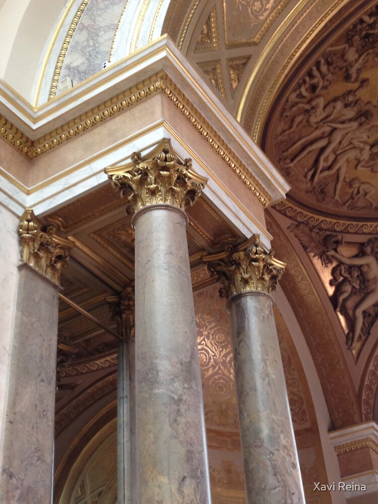 "COLUMNS" Sticker for Sale by xavireina | Redbubble