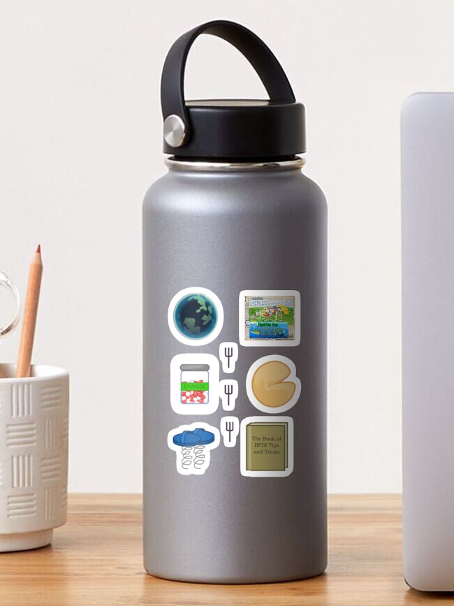 "Bfb/Bfdi/Bfdia Sticker Pack" Sticker for Sale by NumberMacaroni ...