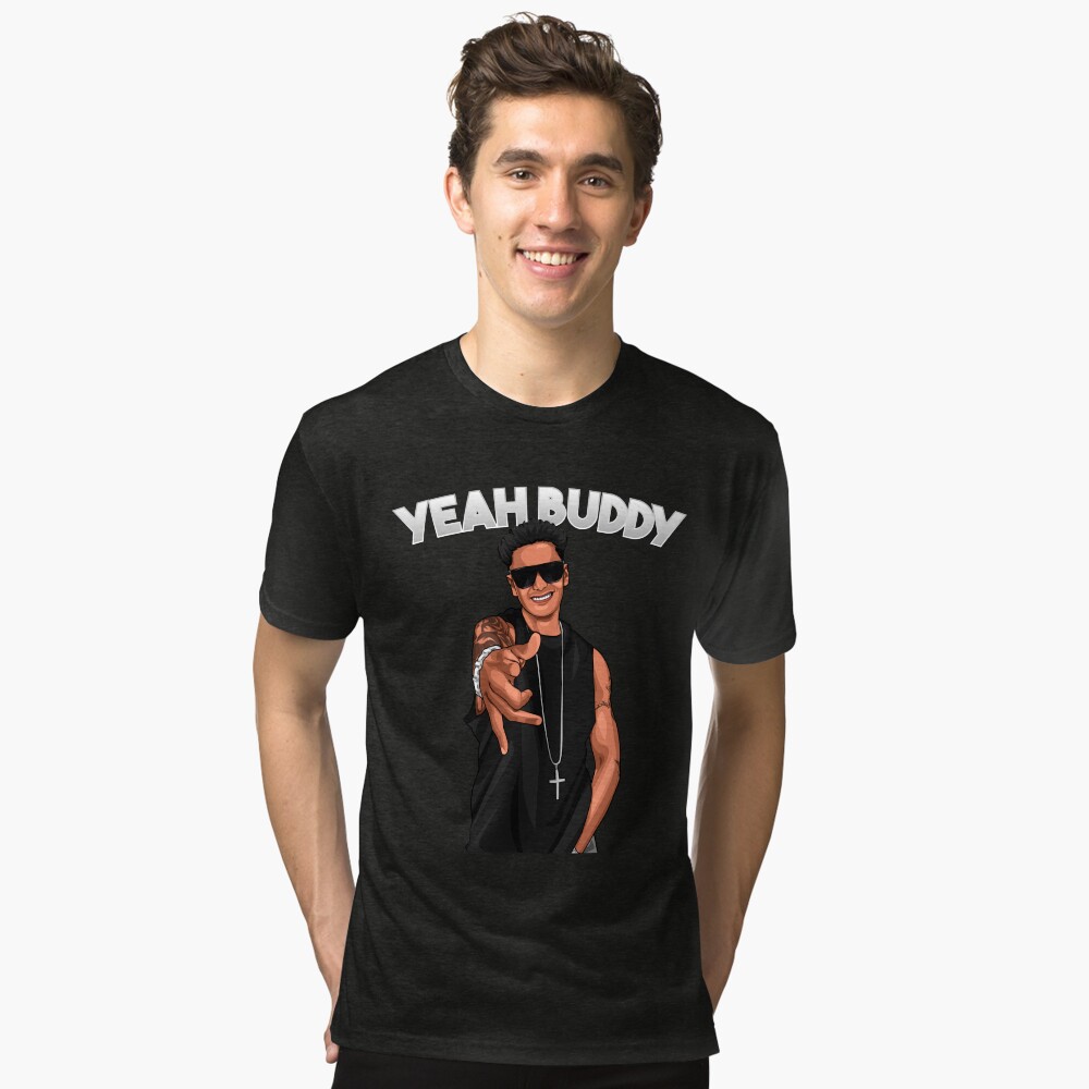 "Yeah Buddy DJ Pauly D Jersey Shore" Sticker for Sale by TeagoShirts ...