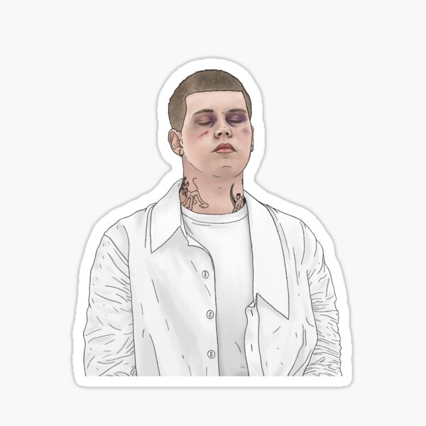 "Yung Lean" Sticker by catiestewart | Redbubble