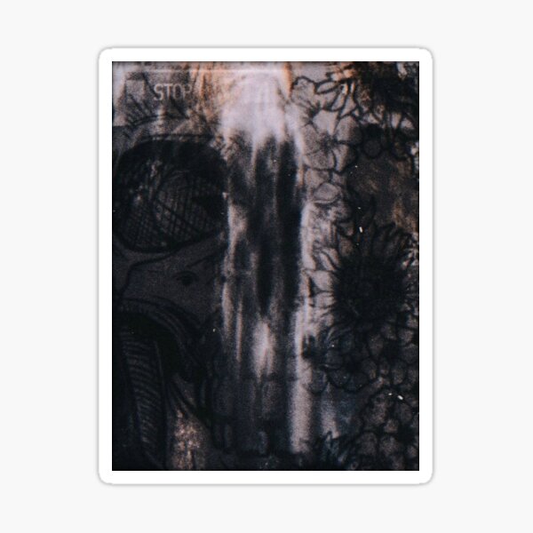 "Spooky Series: Delirium " Sticker by HecateBast | Redbubble