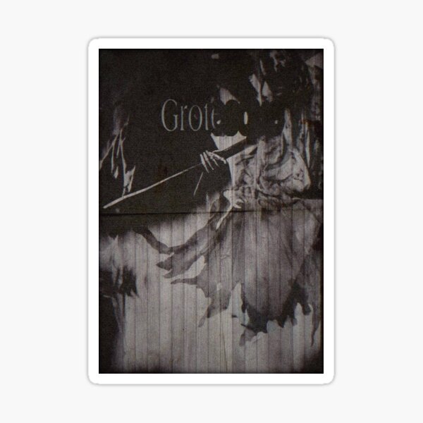 "Spooky Series: Grotesque " Sticker by HecateBast | Redbubble