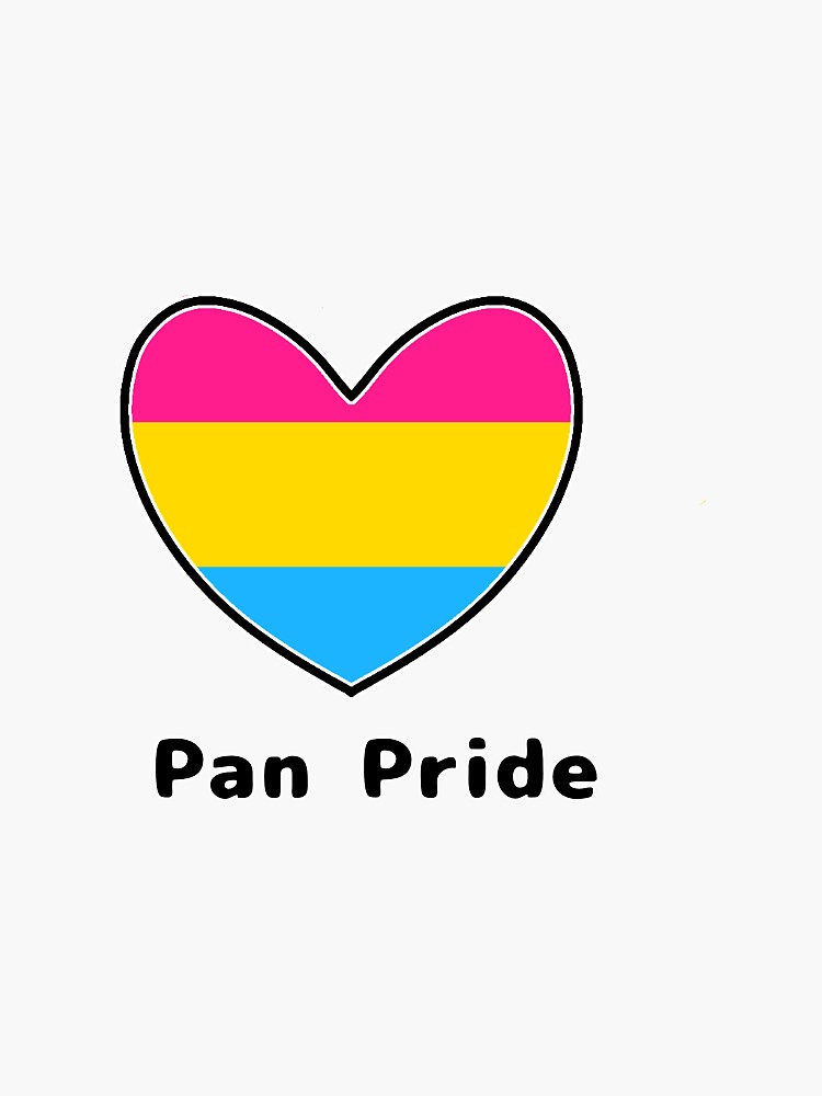 "Pan Pride" Sticker for Sale by ImThePancakeGod | Redbubble