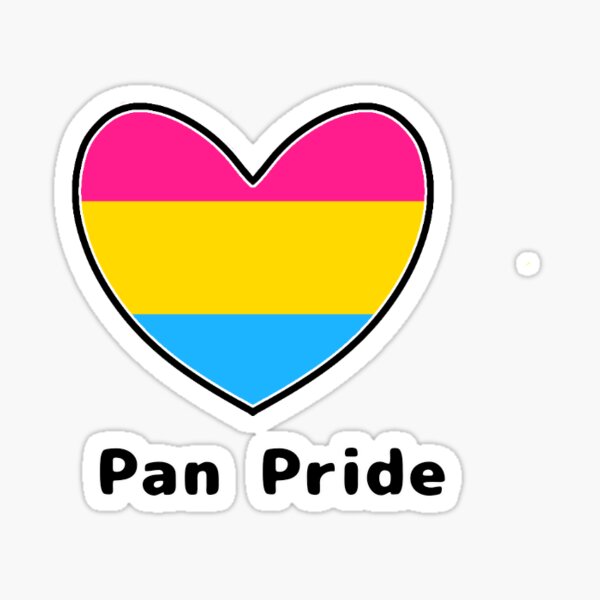 "Pan Pride" Sticker for Sale by ImThePancakeGod | Redbubble
