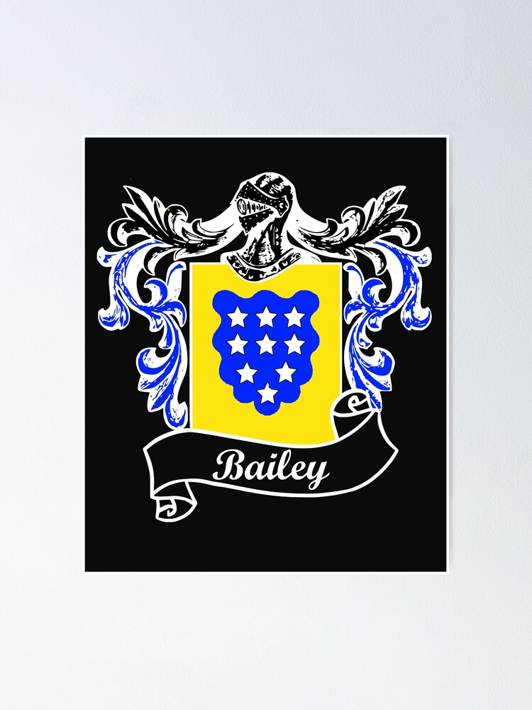 Póster «Escudo de armas de Bailey» de ljrigby | Redbubble