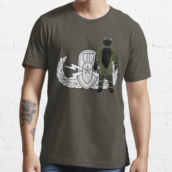 "EOD Senior Bomb Suit" T-shirt for Sale by jcmeyer | Redbubble | eod ...