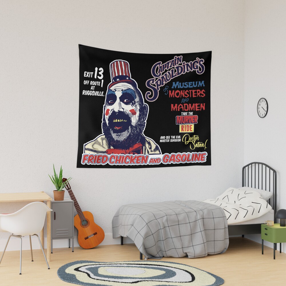 "Captain Spaulding's Museum of Monsters and Madmen" Poster for Sale by ...