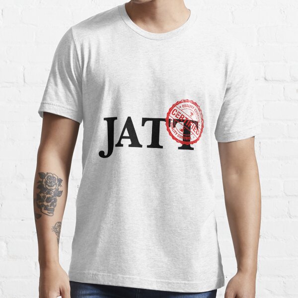 "Certified Jatt Punjabi illustration " T-shirt for Sale by Jashan22 ...