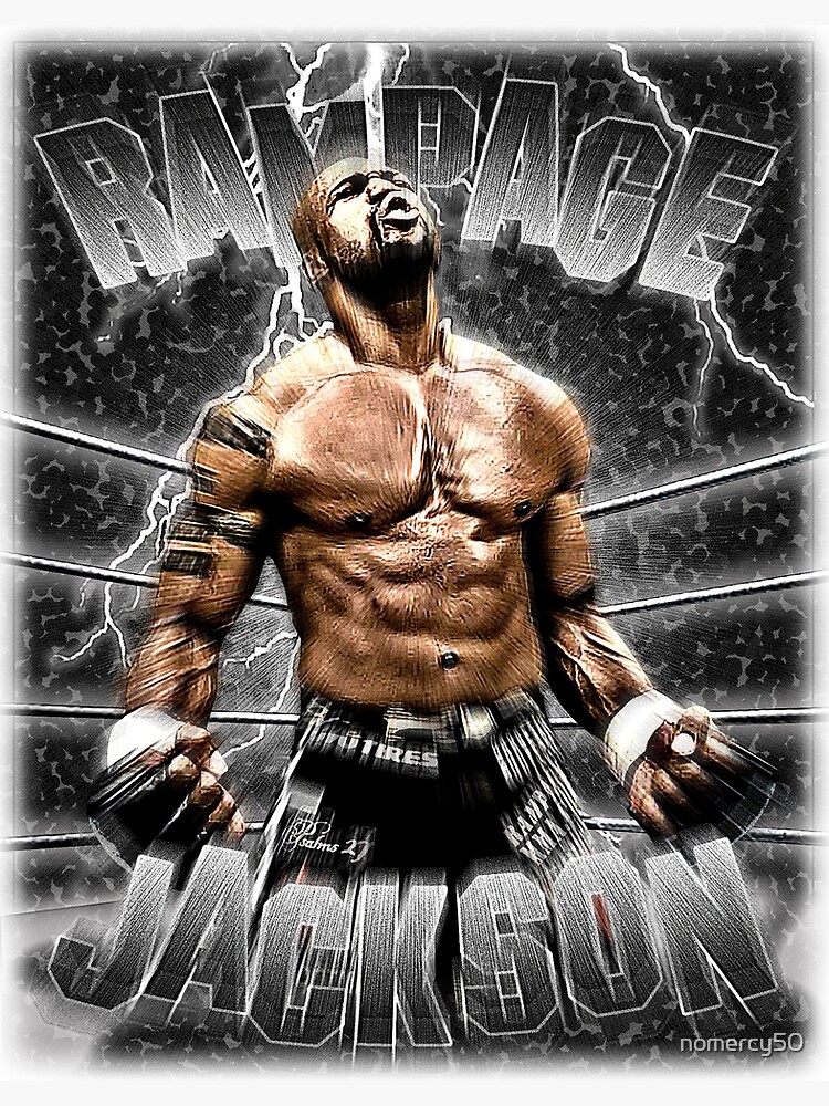 "Rampage Jackson "Tribute" D-1 Shirt" Poster for Sale by nomercy50 ...