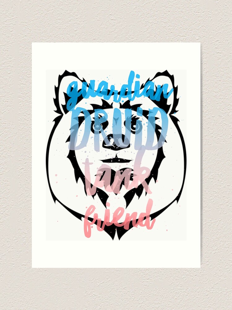 "Guardian Bear Druid Mantra: Druid - TANK- Friend Gamer Logo ...