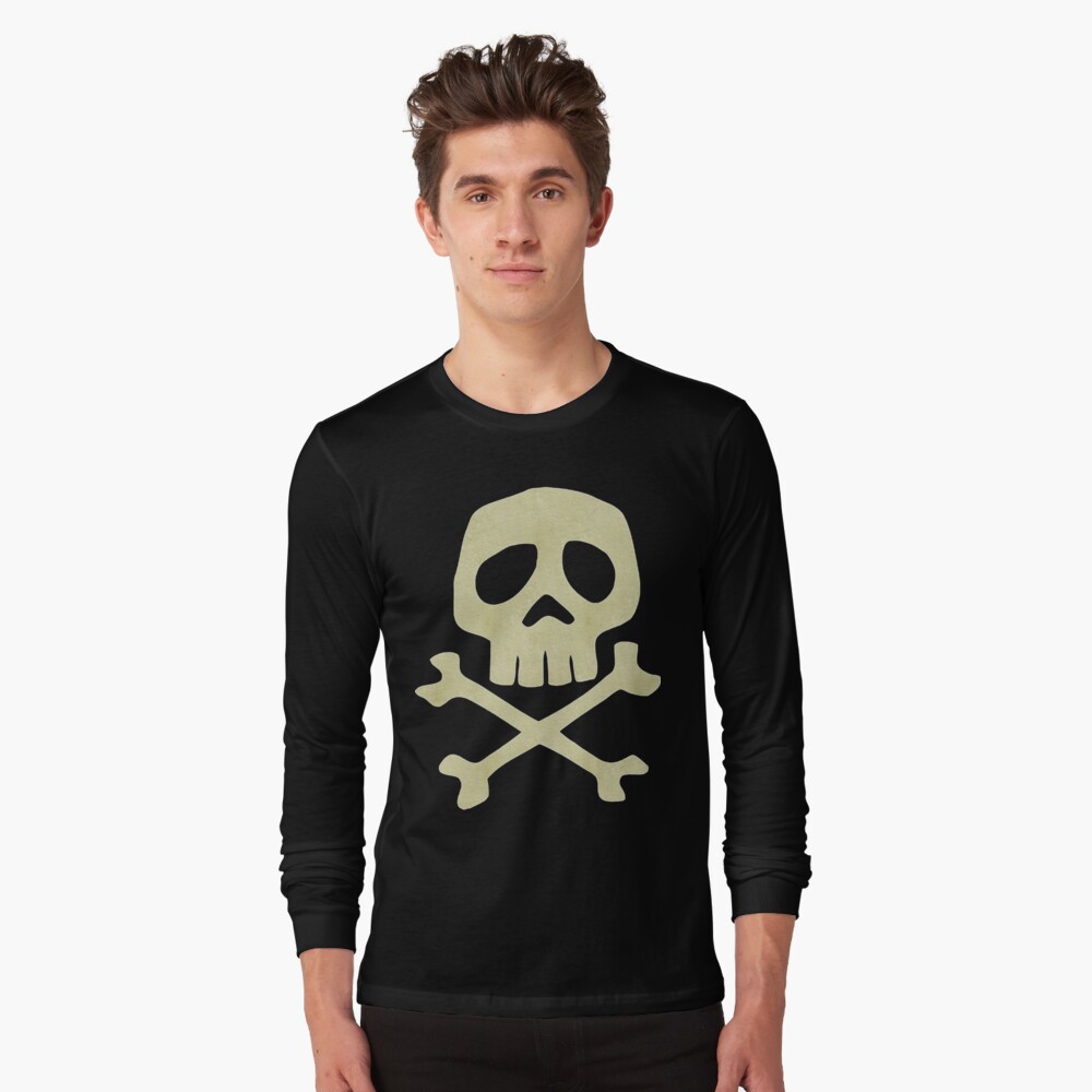 "Danzig Style Harlock Skull Crossbones / Jolly Roger" T-shirt by ...