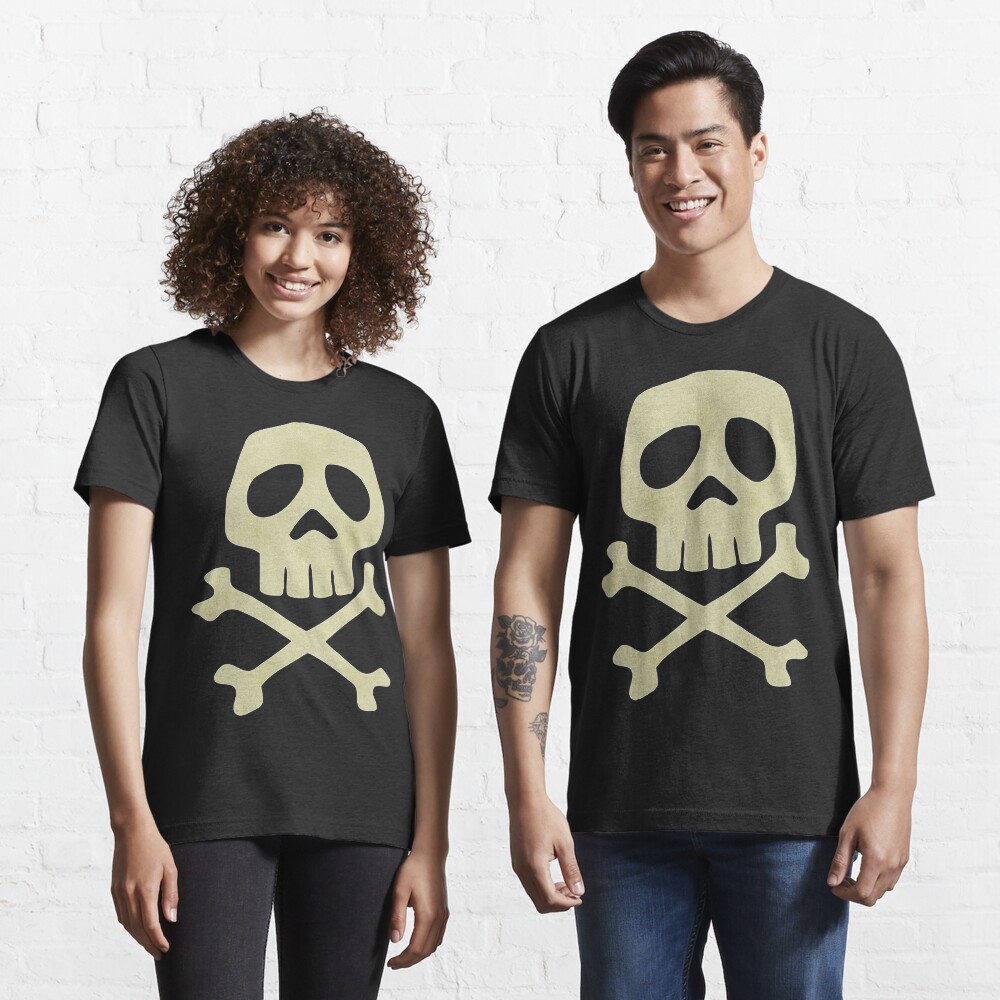 "Danzig Style Harlock Skull Crossbones / Jolly Roger" T-shirt by ...