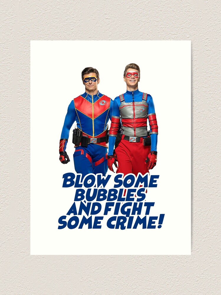 "Let's Blow some Bubbles and Fight some Crime" Art Print by Linneke ...