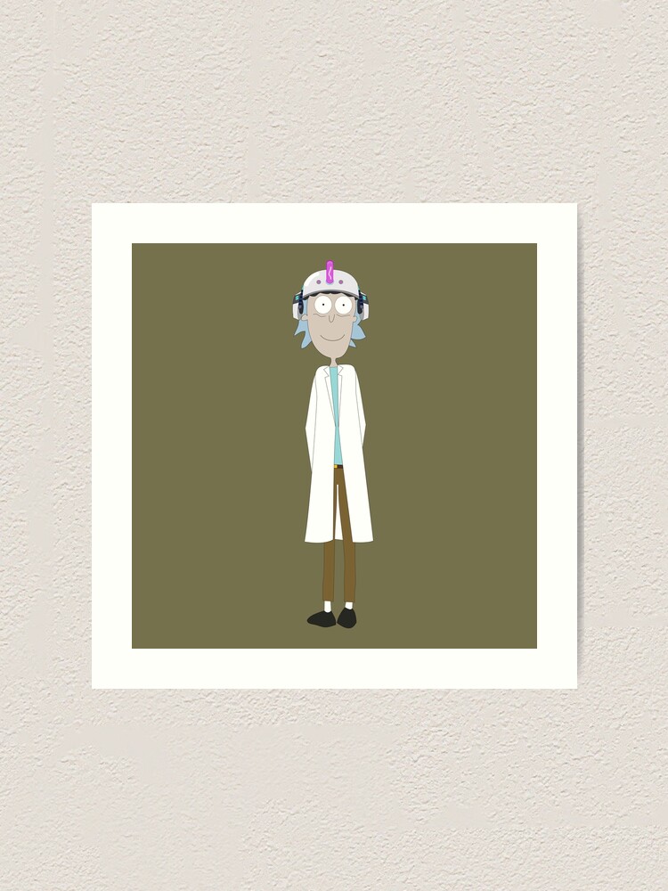 "Rick sanchez" Art Print for Sale by Aurealis | Redbubble