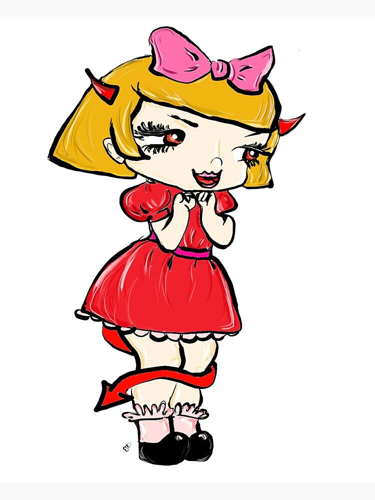 "Devil Child" Poster by Misakisses | Redbubble