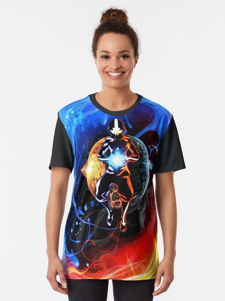"Avatar Ang " T-shirt for Sale by Varselly | Redbubble | avatar graphic ...
