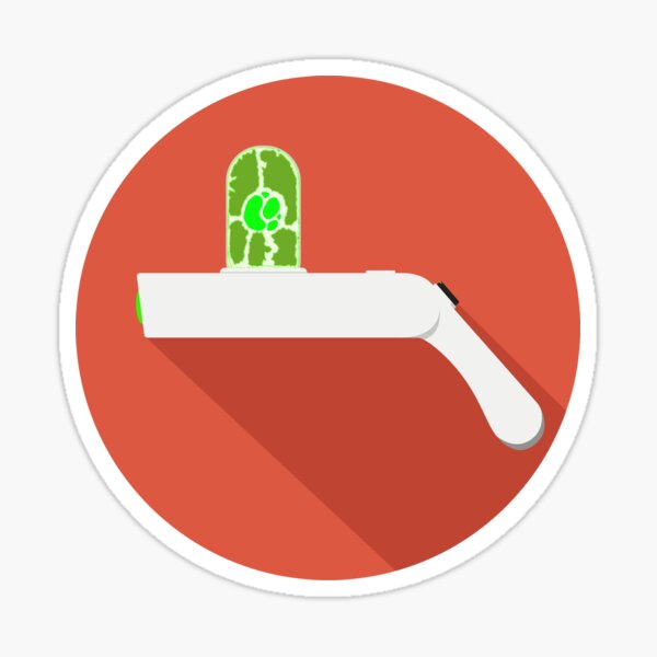 "Portal Gun" Sticker for Sale by dtkindling | Redbubble