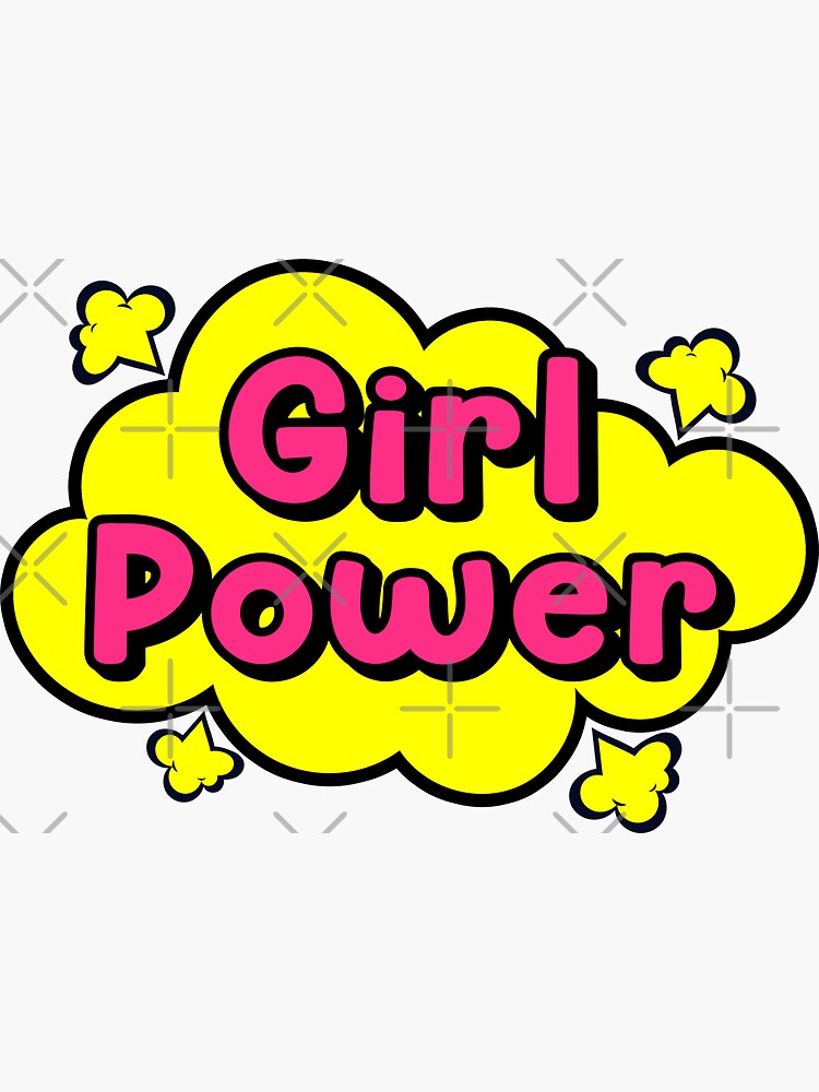 "VSCO Girl Power Colorful Girls" Sticker by DD2019 | Redbubble