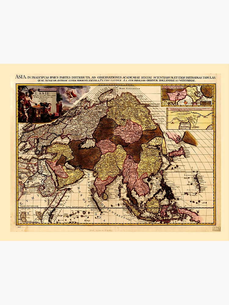 "Map of Asia (1680)" Poster for Sale by allhistory | Redbubble