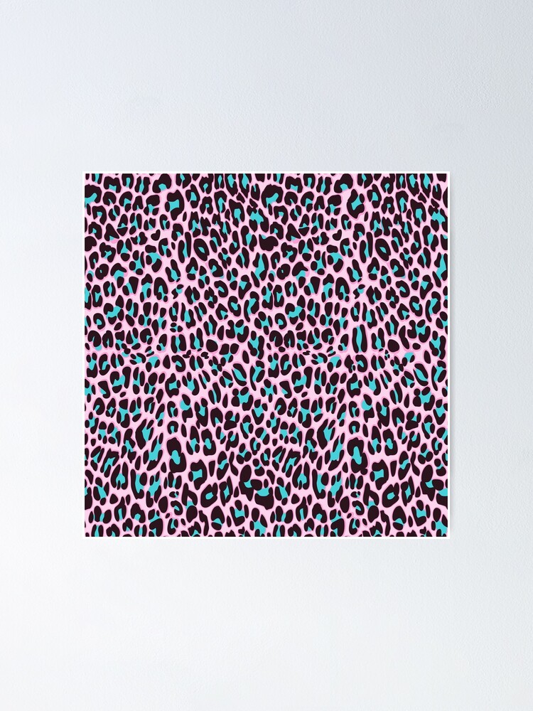 "Leopard design print, pink leopard" Poster by iclipart | Redbubble