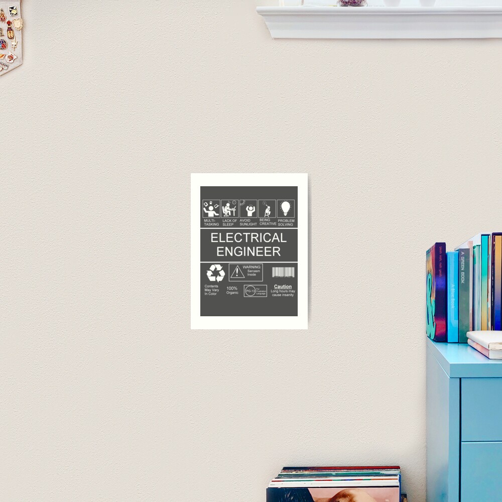 "Electrical Engineer" Art Print by pimator24 | Redbubble