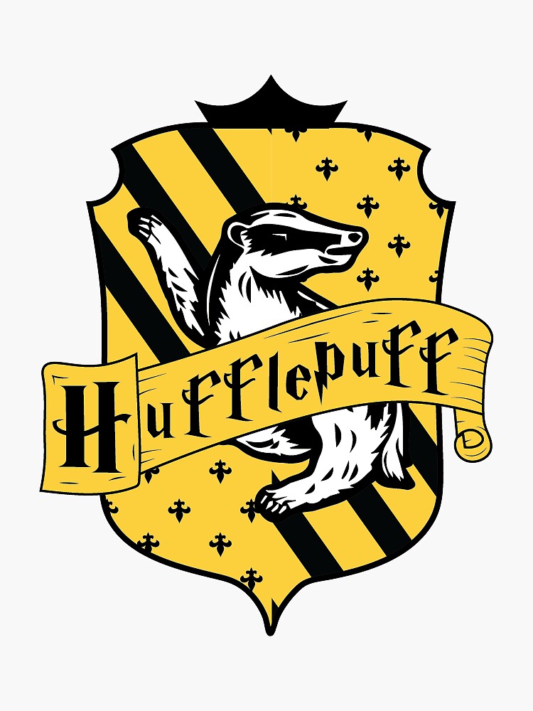 "Badger House Crest" Sticker for Sale by MaddiePark | Redbubble