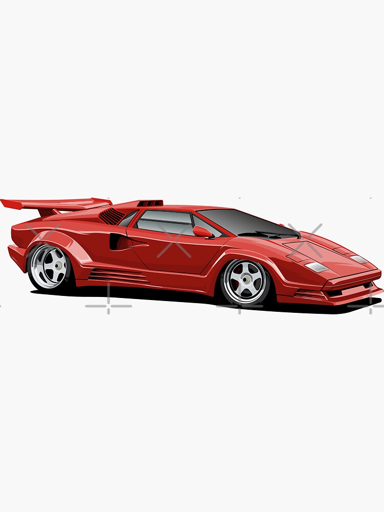 "Supercar" Sticker by icemanmsc | Redbubble