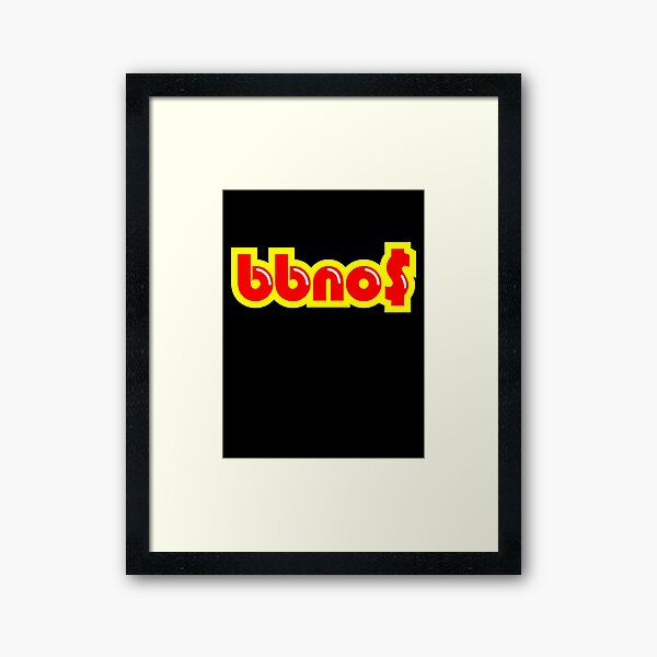 Bbno Framed Prints | Redbubble