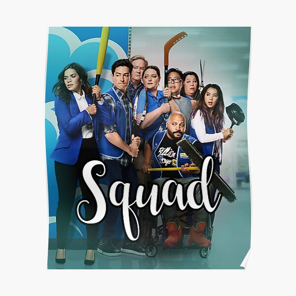 Prints Superstore Cloud 9 Quote Sitcom Funny Comedy Pop Art Fan Art Bo ...